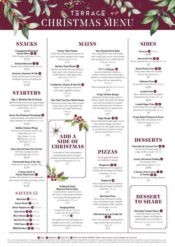 Fabulously festive Christmas feasts in Exeter - Visit Exeter